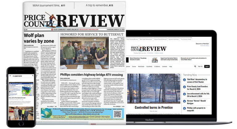 Price County Review Subscription & Home Delivery Options | Subscriber ...